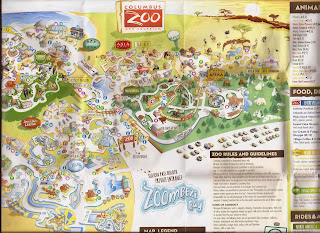 Zoo Tails: Columbus Zoo Map 2015