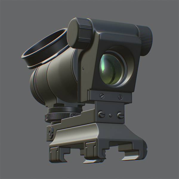 Arma 3 に照準器を追加のスコープ MOD でロシア軍の PKA-S を作業中 | 弱者の日記^^ - Arma 3 MODとアドオン紹介