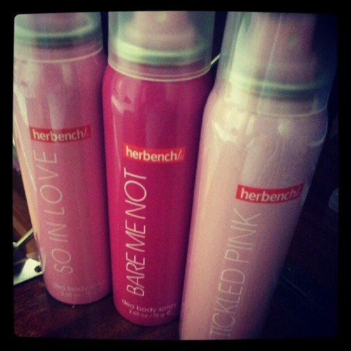 The Grumpy Mommy: Her Bench lotions