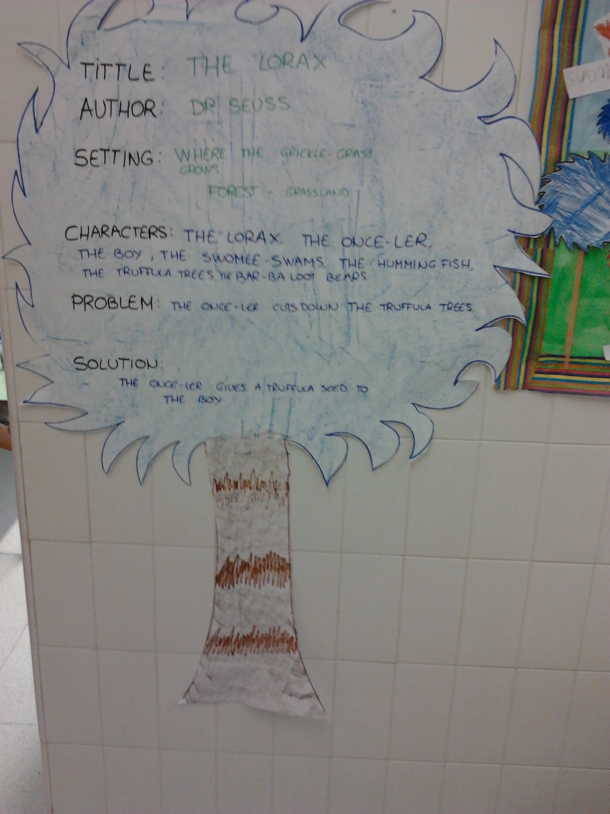 THE TEACHING EXPRESS: WORKING WITH THE LORAX