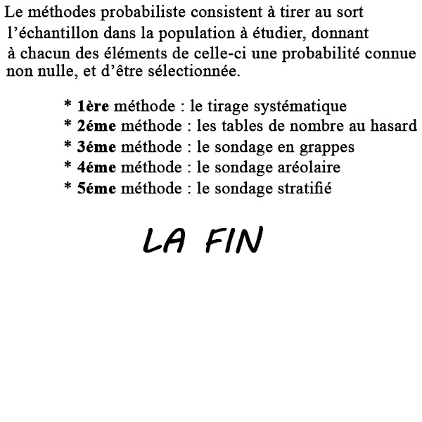 méthode probabiliste | 1marketingfacile