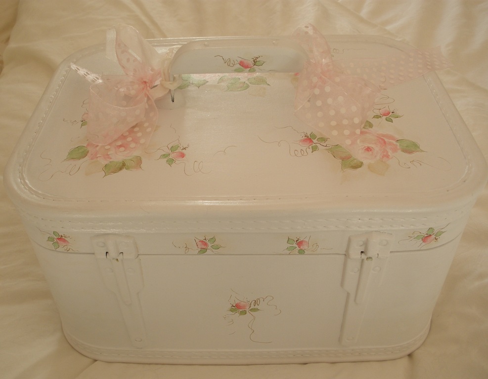 MARIETTE'S BACK TO BASICS: {LOOK My Vintage Train Case Arrived!}