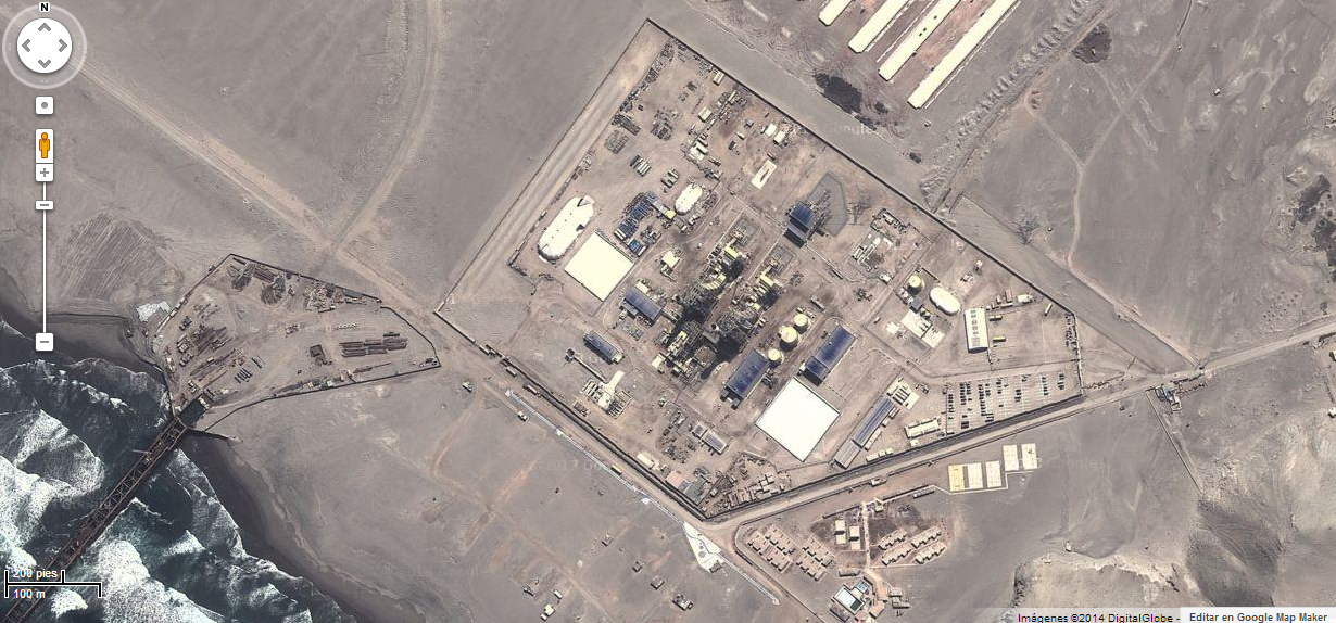 INFRAESTRUCTURA PERUANA: Central Térmica de Fenix Power en Chilca