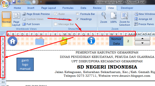 Mengenal Menu View pada Microsoft Excel - deuniv