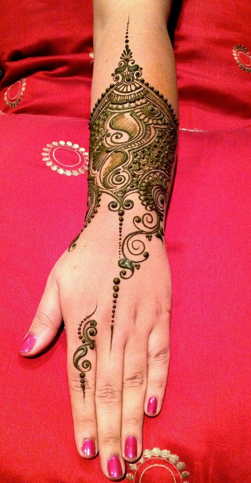Celebrity Mehndi Designs 2014-2015 | Best Bridal Fancy Mehndi/Henna ...