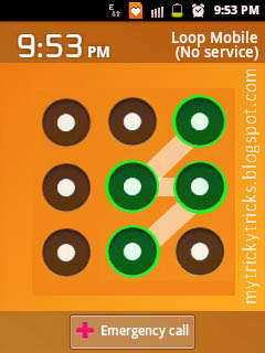Trickytricks: Common Lock Patterns of mobiles phones Screen Lock