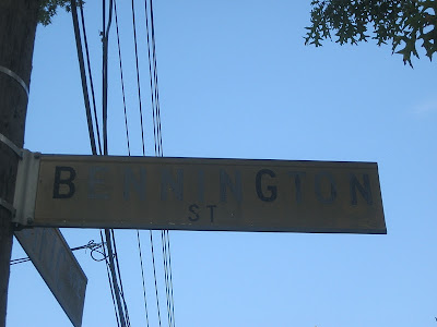 Capturing Staten Island: Old Staten Island street sign