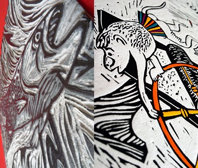 Oficina do Cego - Associação de Artes Gráficas: CURSO DE LINOGRAVURA: 4 ...
