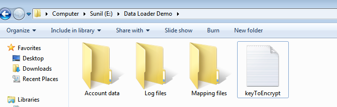 Salesforce Stuff: Data Load through Command line Interface in Salesforce