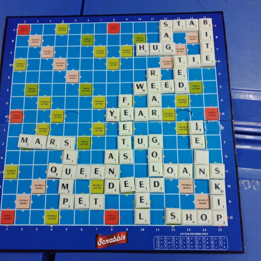 Pengurusan Aktiviti: Scrabble C