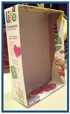 Not Done Growing: Craft Day - Cereal Box Tray