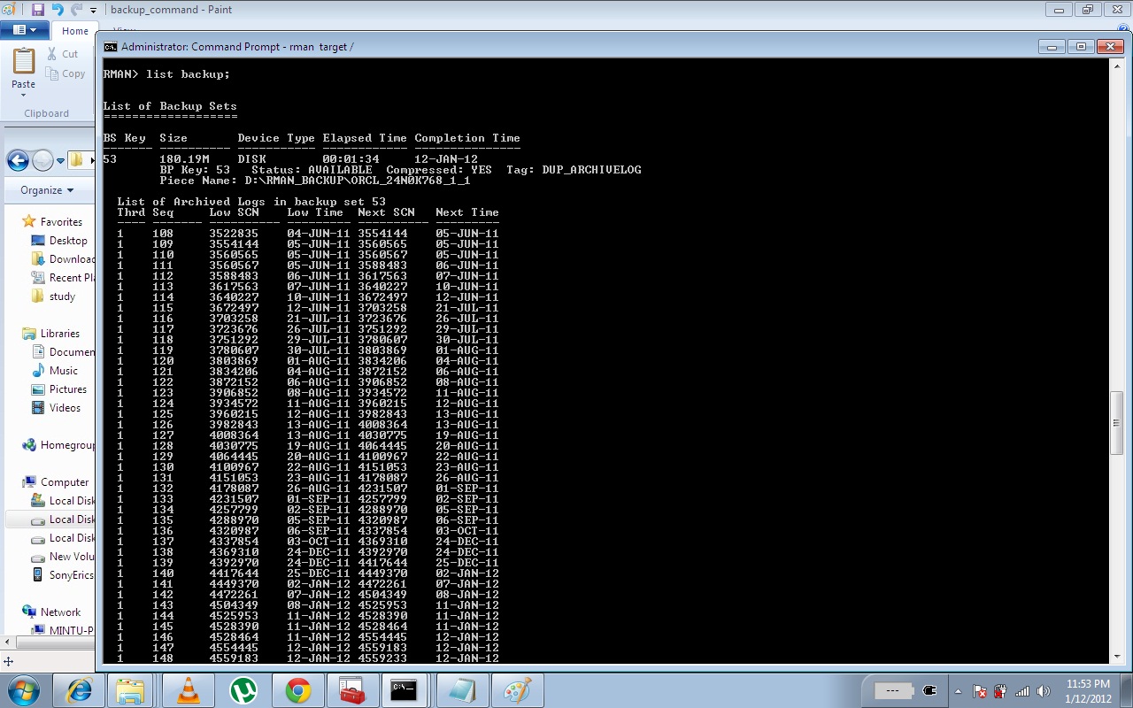 Subhendra S Blog Creating A Duplicate Database In Using Rman In 10g Windows Platform Same