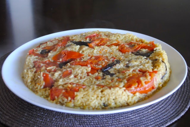 Маклюбе с курицей