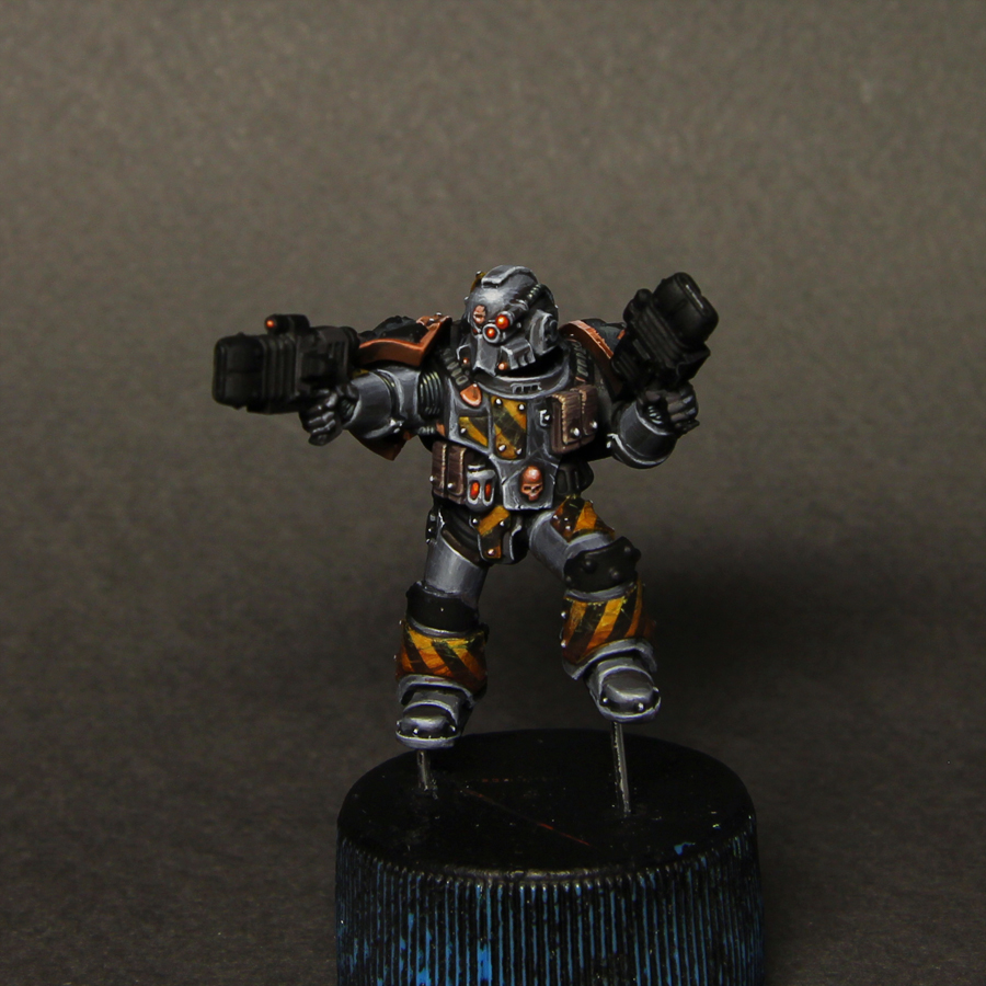 Serpentarium: Iron Warriors Moritat with twin volkite serpentas