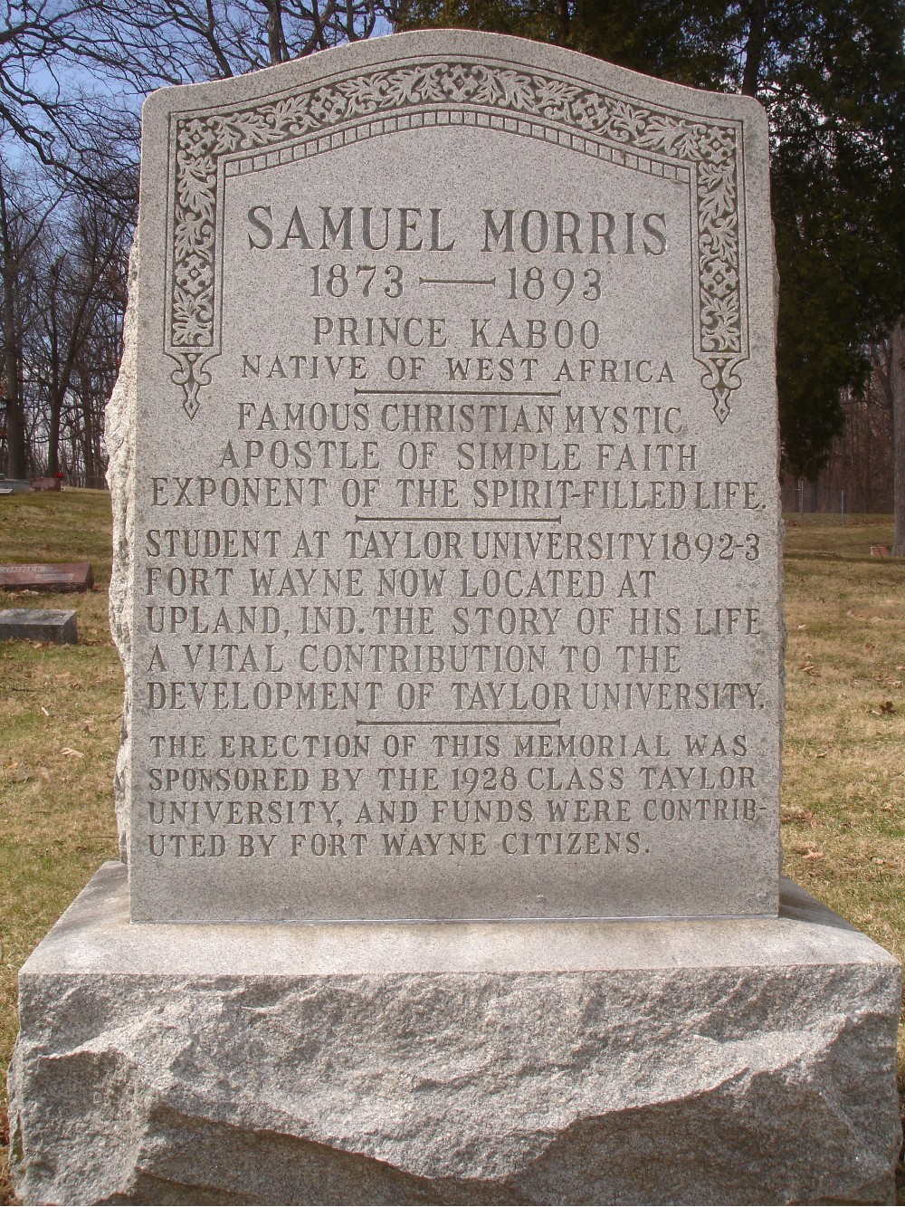 The Geise Family Blog: Sammy Morris