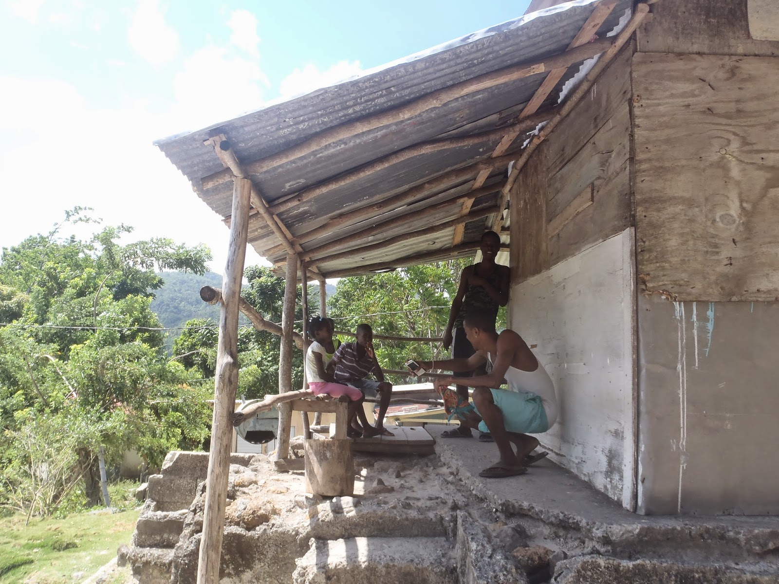 Joan, my views: Black Hill , Portland, Jamaica...the extinct volcano