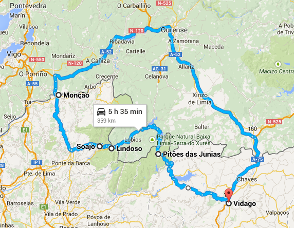 No Longer Missing All: 21.2.15 - Vidago | Pitões das Júnias | Lindoso ...