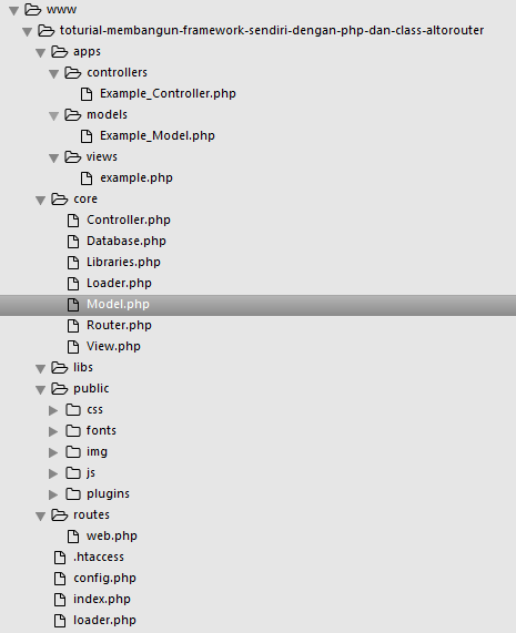Membuat Framework Sendiri - AzDevs