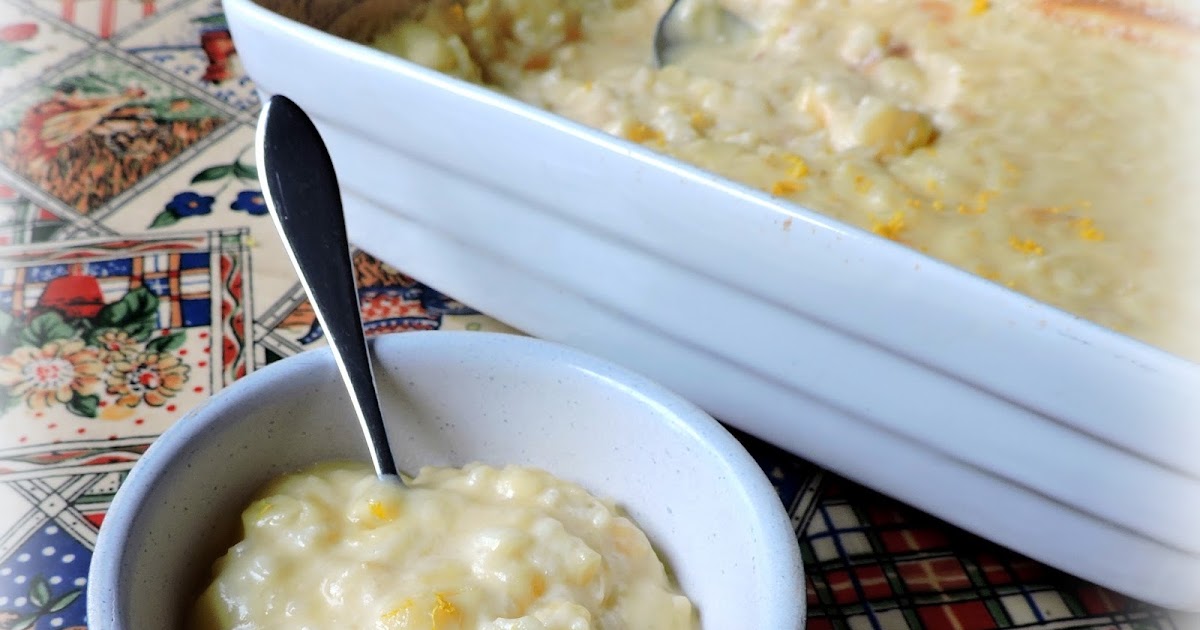 Lemon Rice Pudding | The English Kitchen