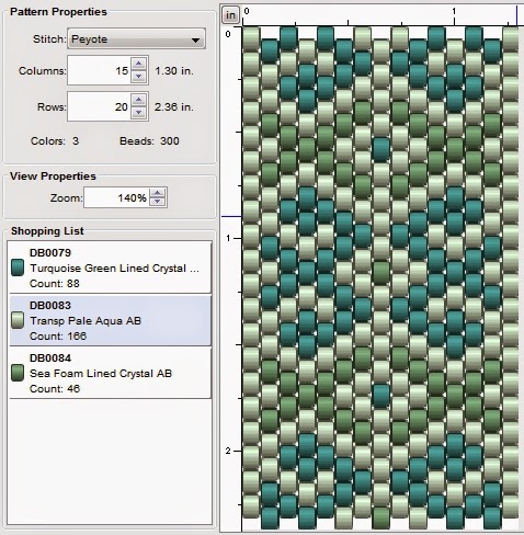 Imaginesque: Beading: Peyote Stitch Pattern 49