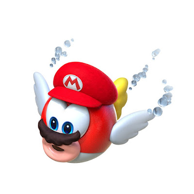 Artwork oficial de Cheep Cheep Mario