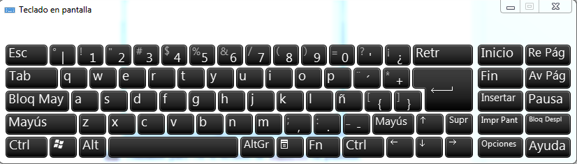 COMANDOS VENTANA EJECUTAR