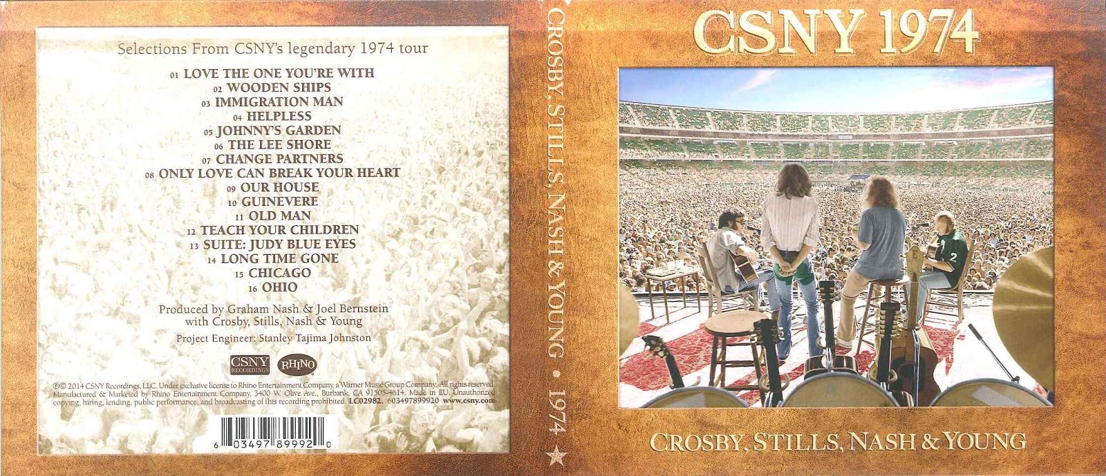 THE PRIMITIVE RHYTHMS OF: CROSBY, STILL, NASH & YOUNG - CSNY 1974 [2014 ...