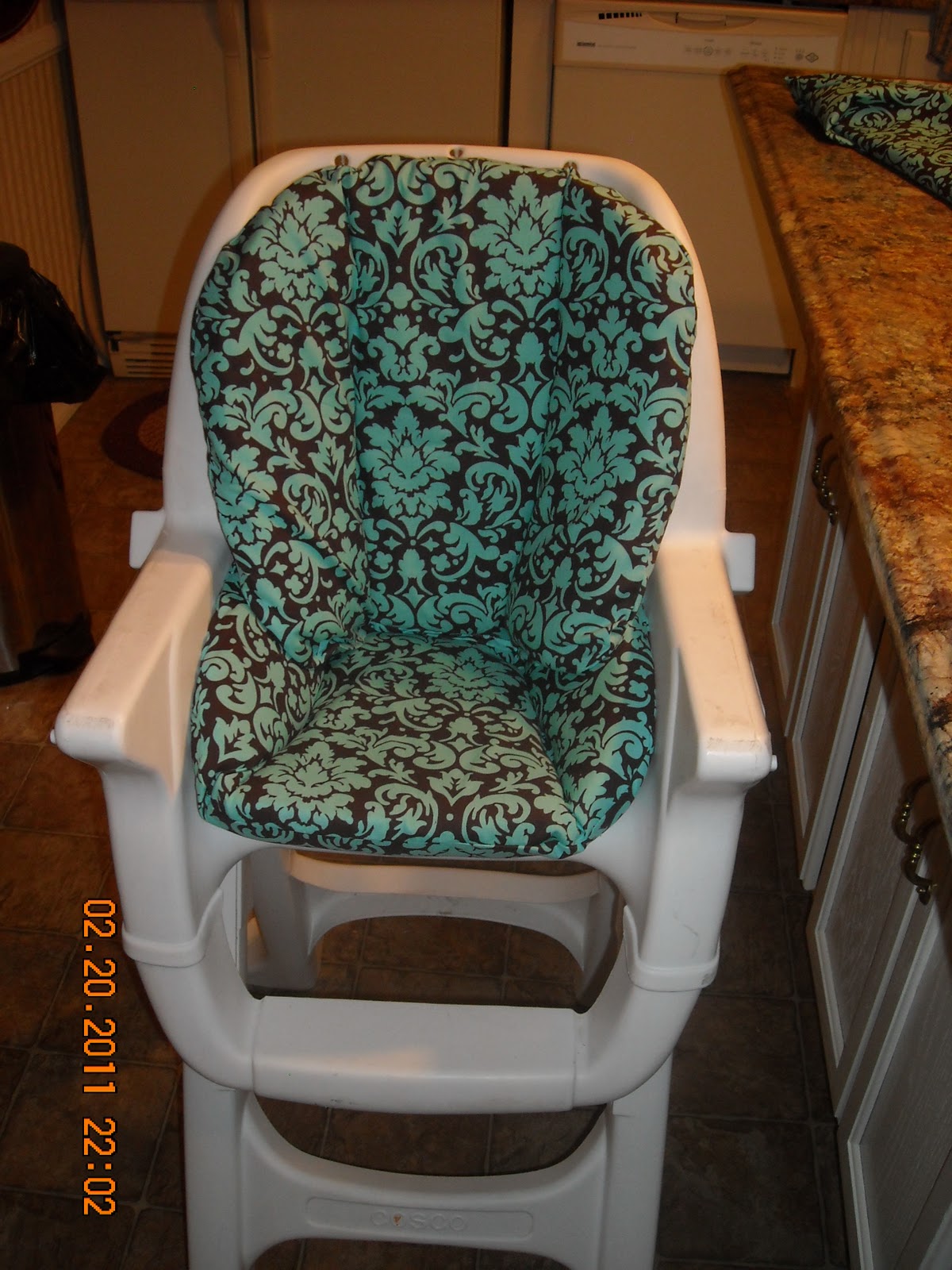 Finally Blissful: DIY: High Chair Makeover