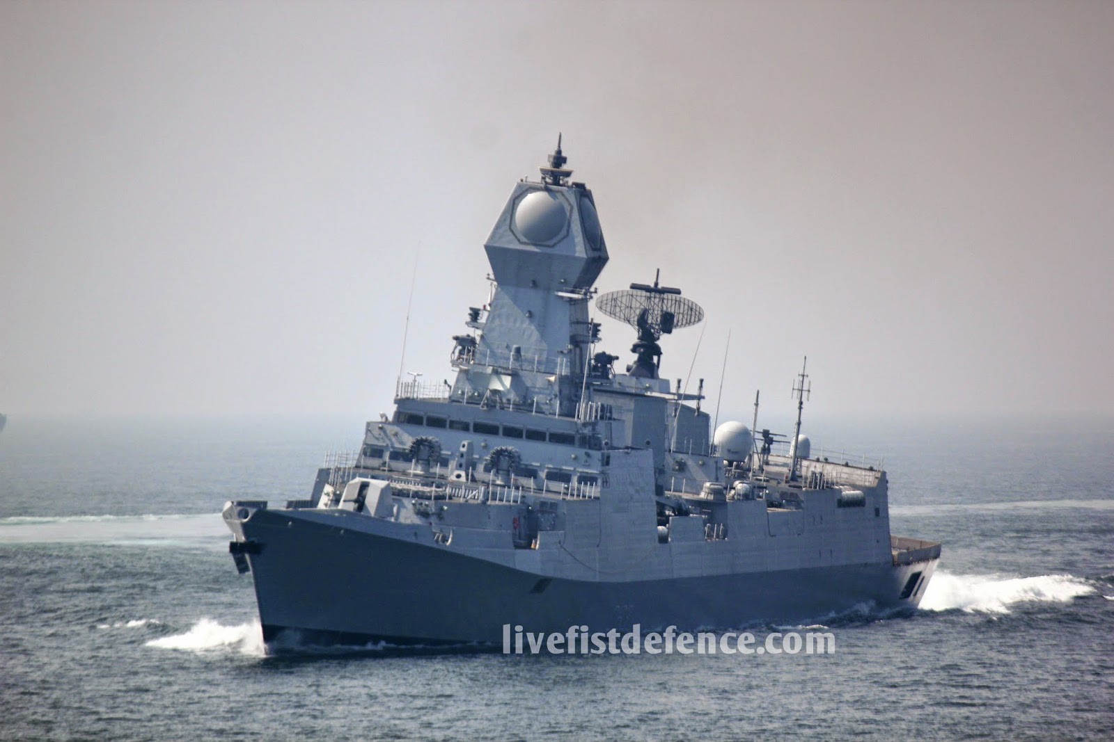 EXCLUSIVE FIRST VIDEO & IMAGES: Here She Is! D63 Kolkata Destroyer With ...