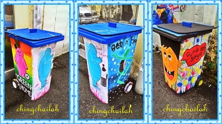 Simple Living In Nancy: Colourful And Eye-Catching Trash Bins In Ipoh ...