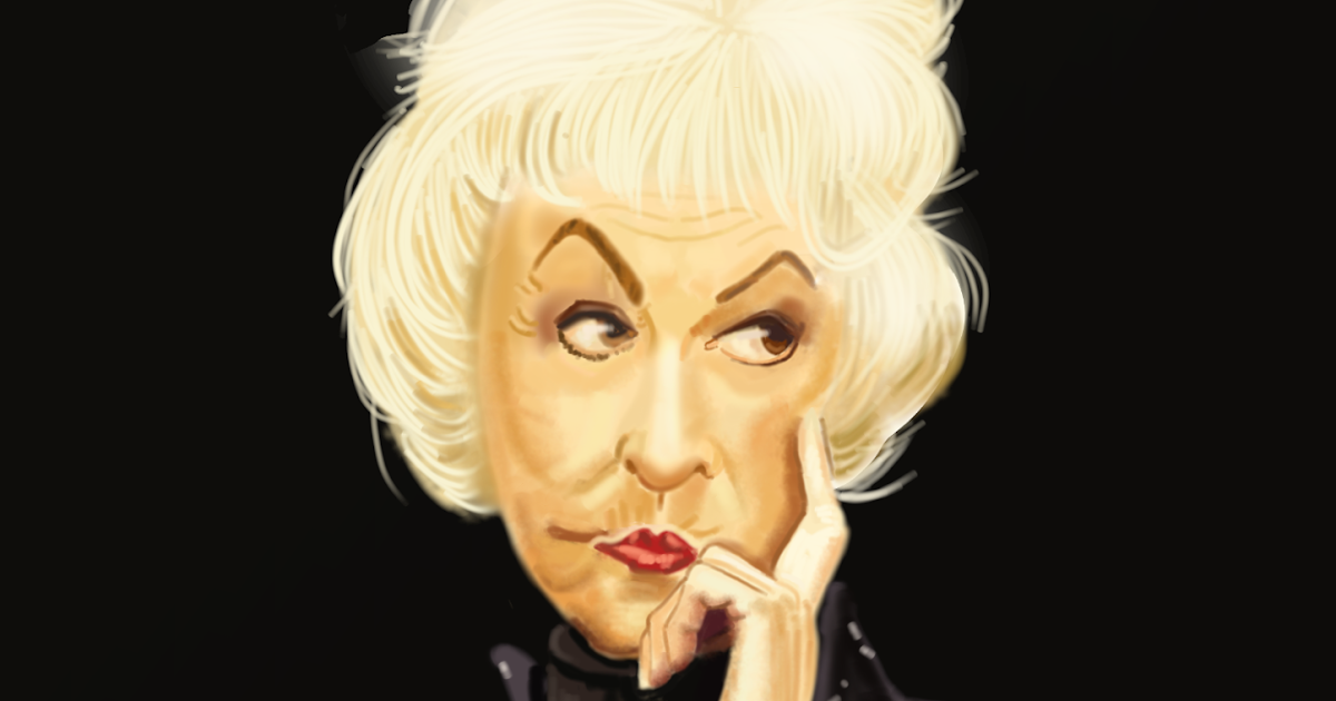 The Art of John Fisher: Bea Arthur..