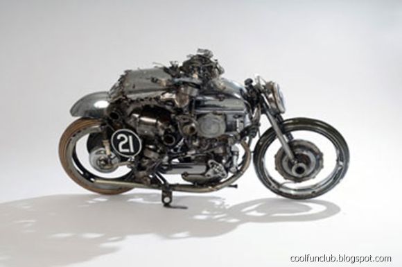 CoolFunClub: Sculptures of Car Parts