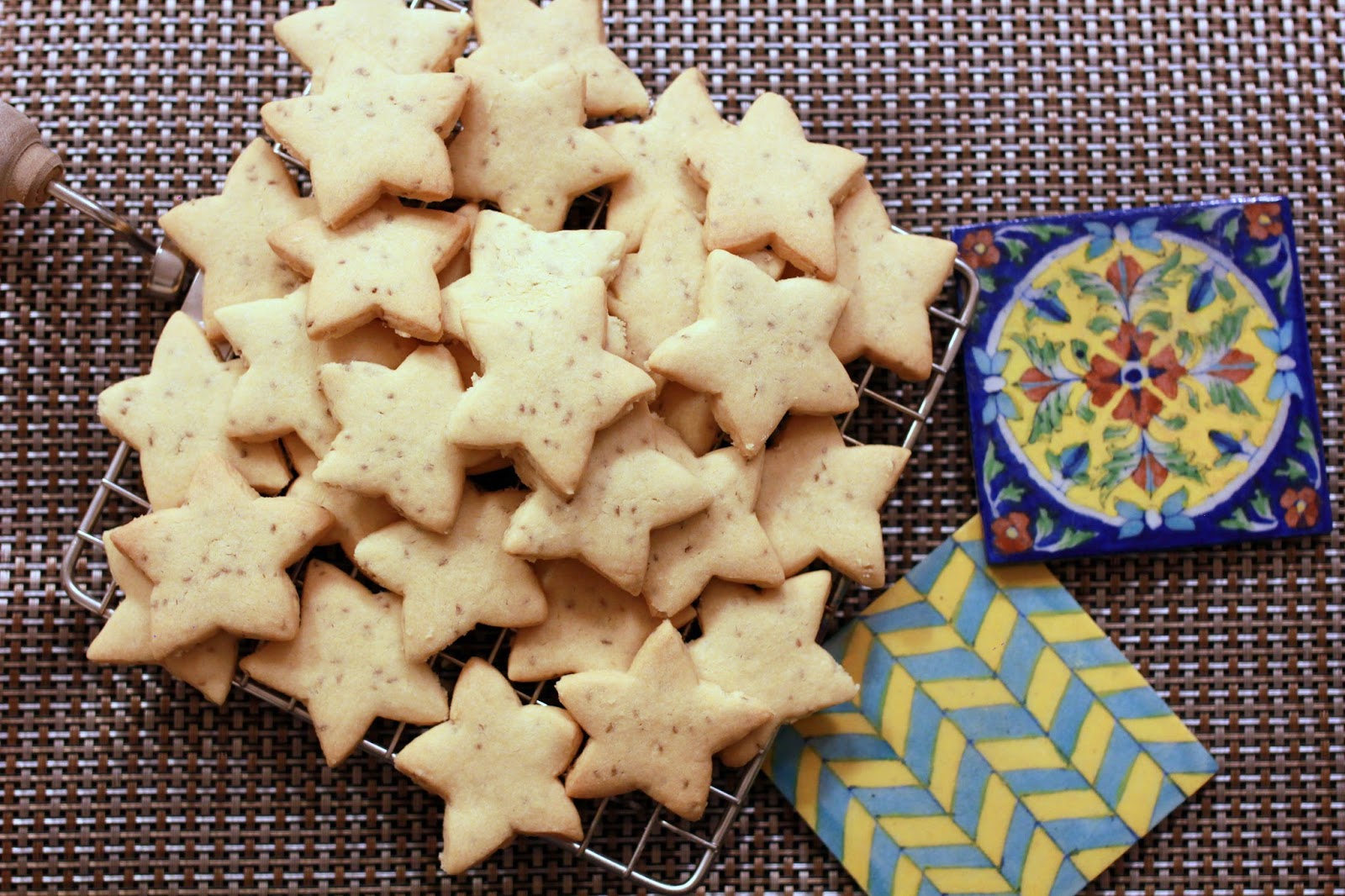Carom seeds cookies (ajwain biscuits)