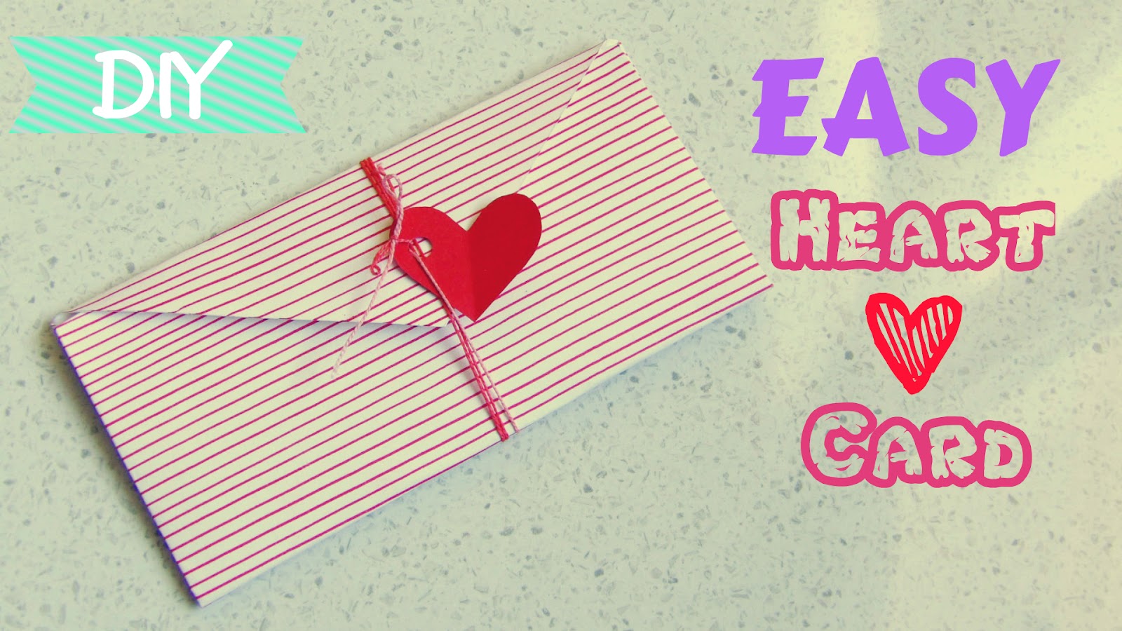 DIY Heart Cards | EASY | Madi Unnie