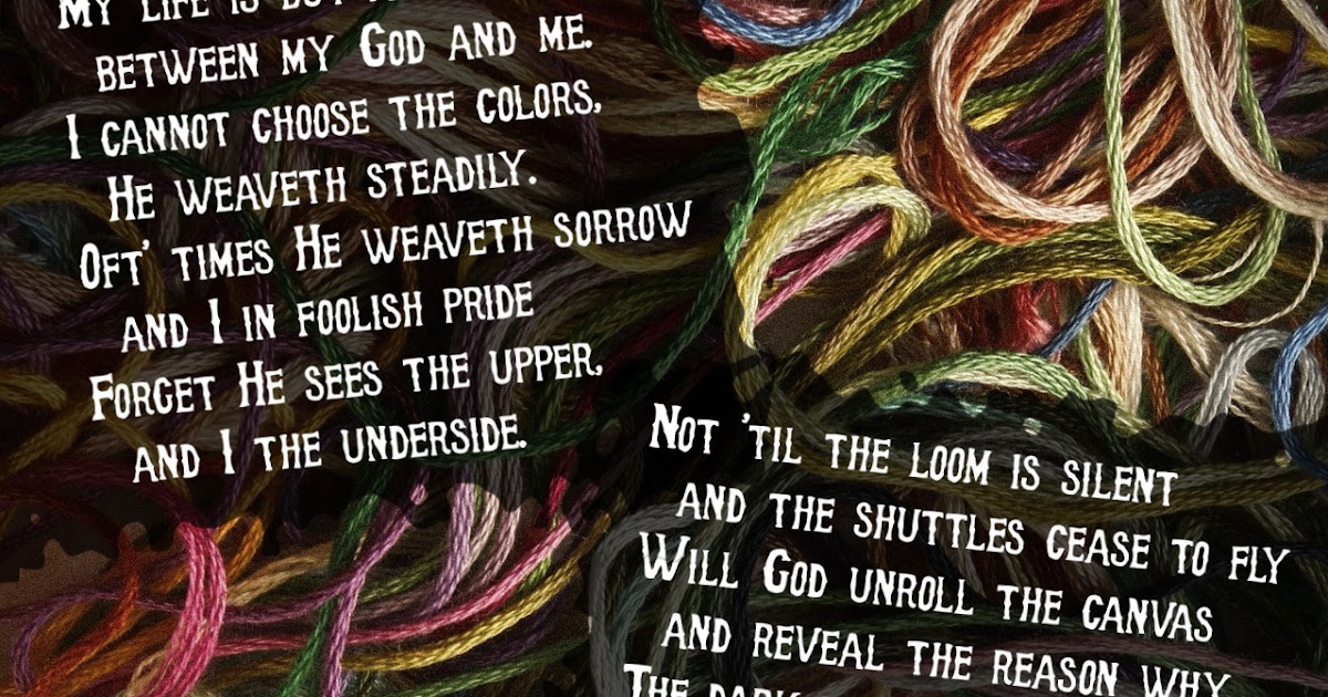 The Master Weaver's Plan - Michael Stalcup