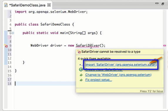 Selenium-By-Arun: Safari Browser - Executing Selenium Automation ...