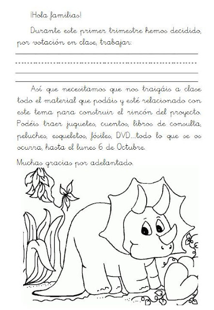 RECURSOS Y ACTIVIDADES PARA EDUCACIÓN INFANTIL: LOS DINOSAURIOS