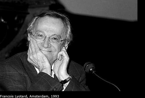 Pensamiento Contemporáneo: Jean-François Lyotard y la "postmodernidad"