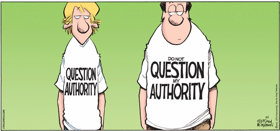 From Empty Hands: Authority Issues