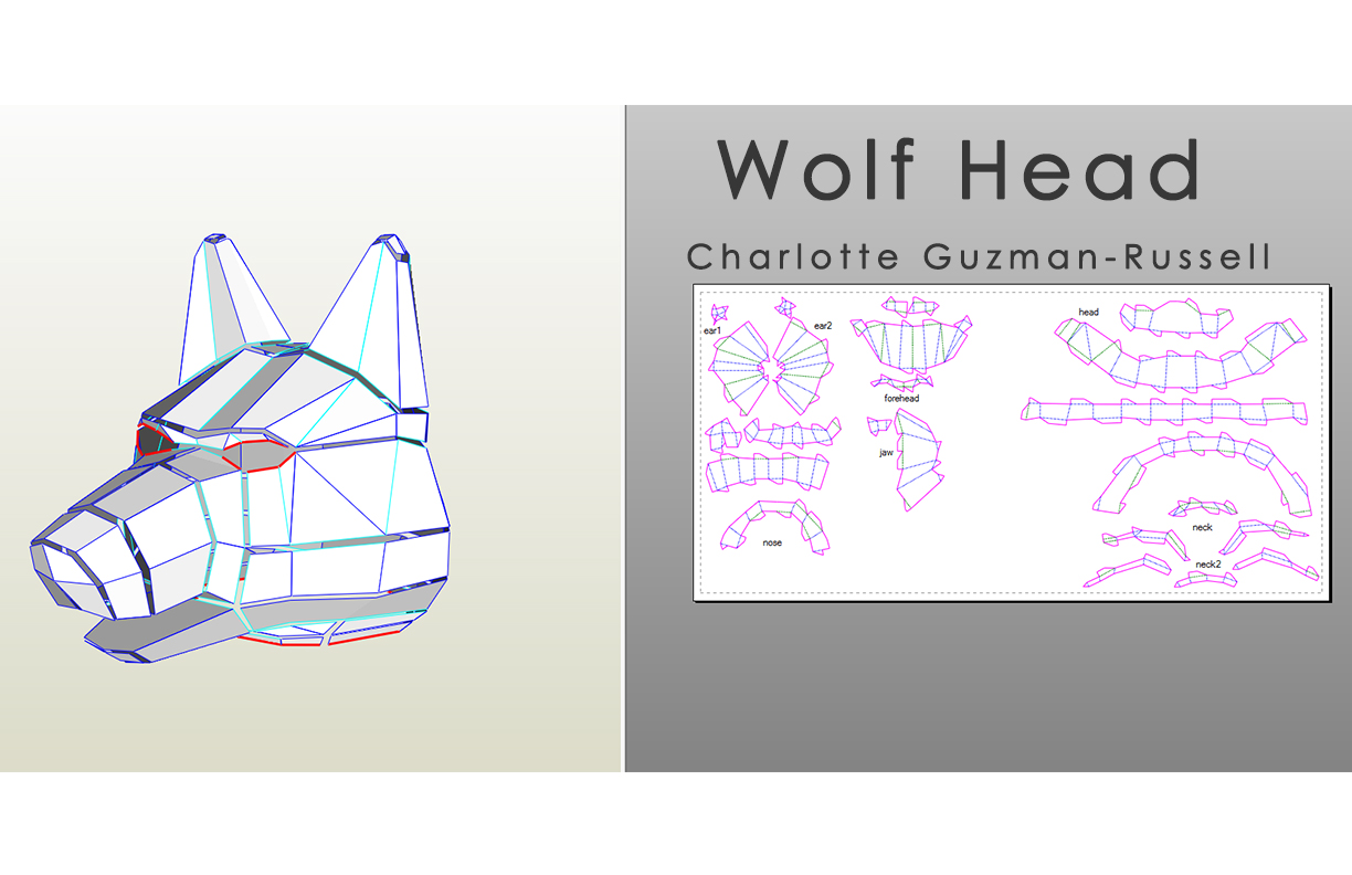 Pepakura head - graghouse