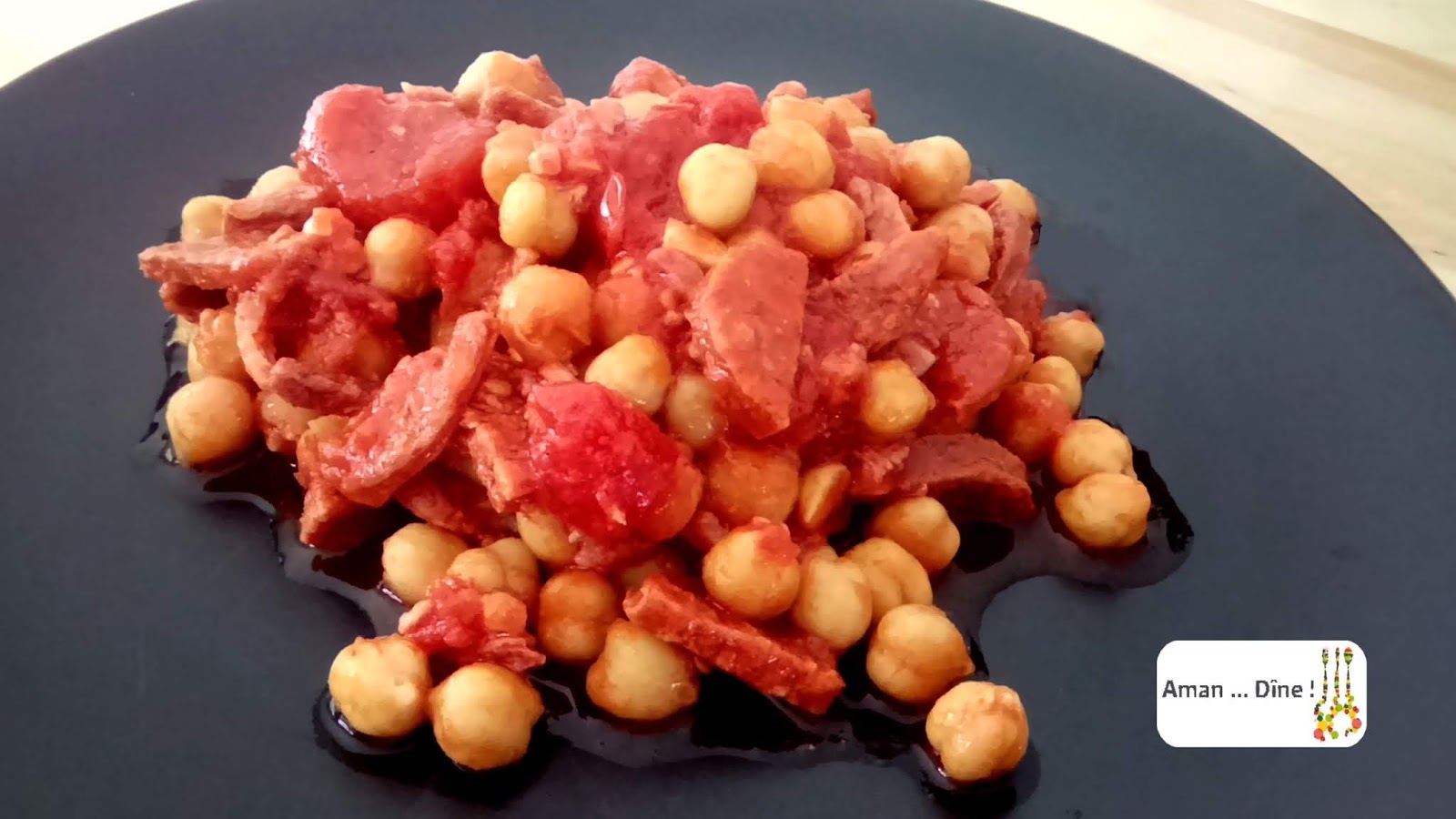 Pois chiche à la catalane