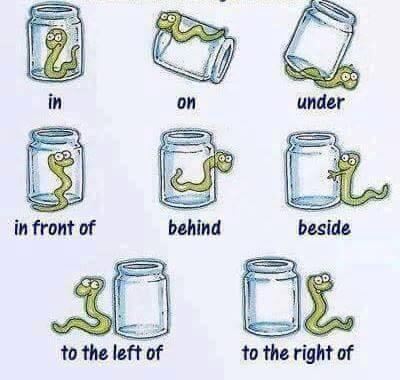 Tips For all Problems: Understanding In, on, under, behind, beside, in ...