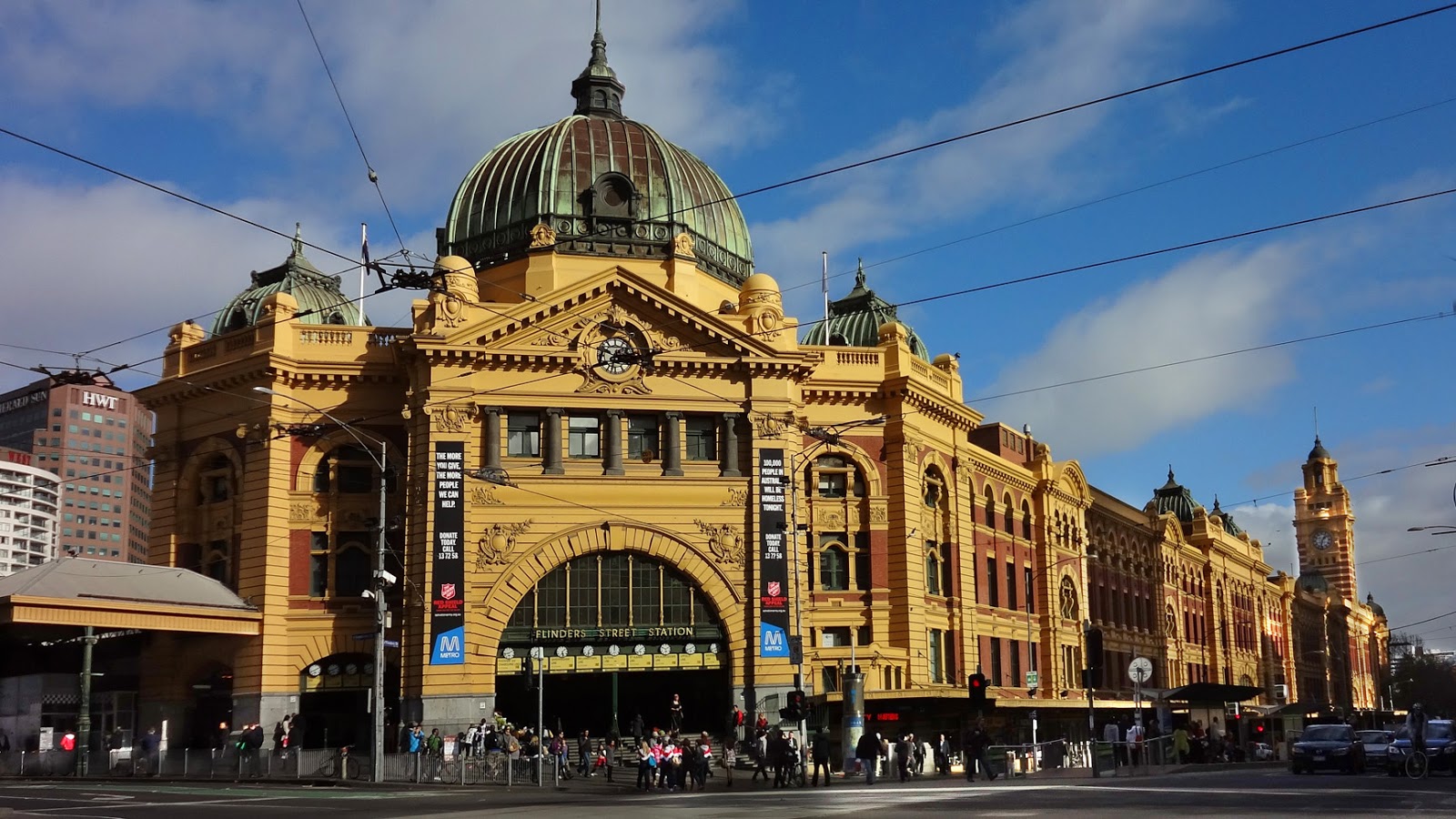 MAP: FLINDERS ST STATION, MORNING