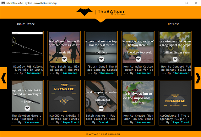[Batch App] The Batch-Store v.1.0 | By Gls - TheHacker