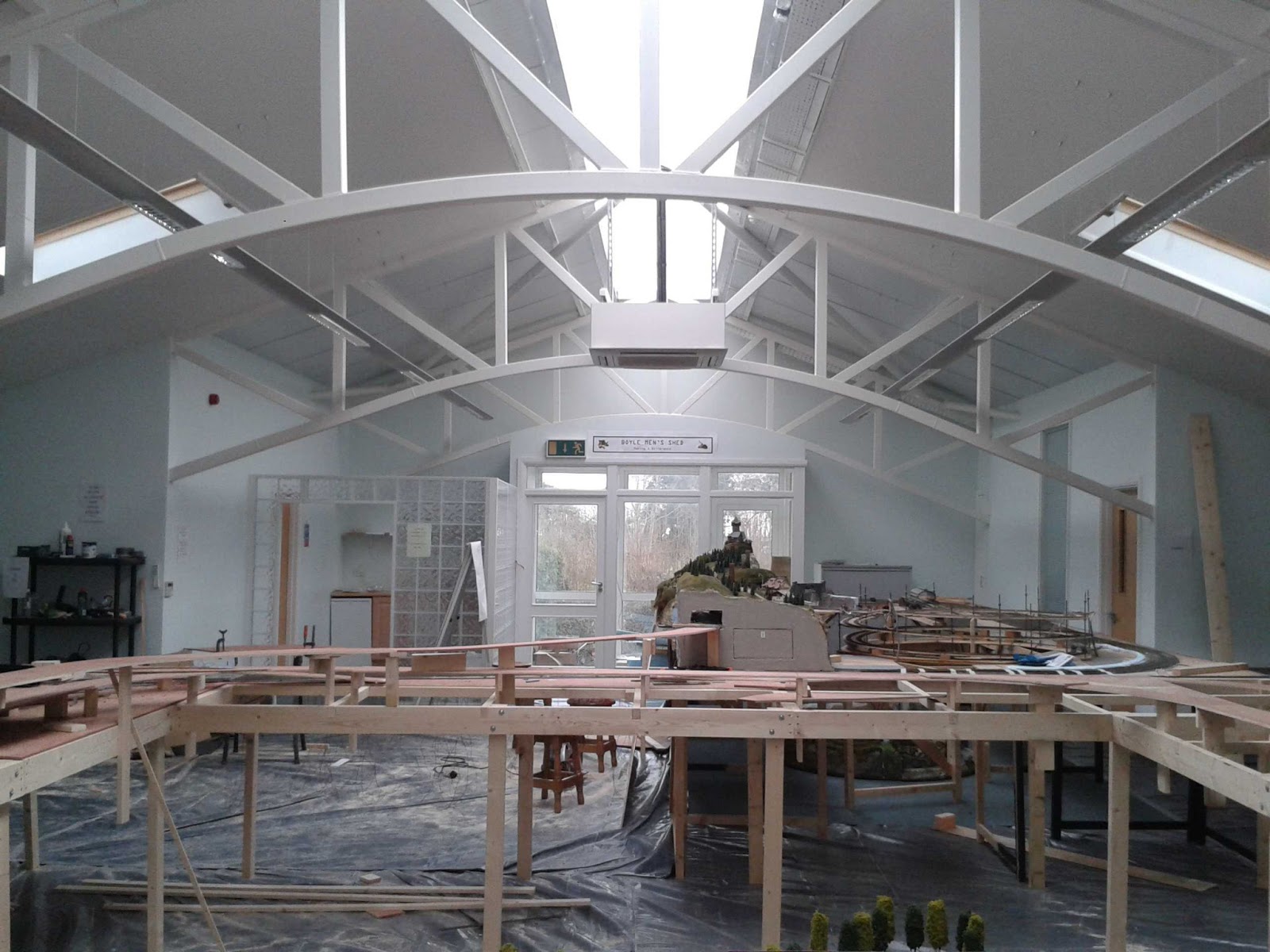 Boyle Mens Shed : Model Railway Project Goes Full Steam Ahead!