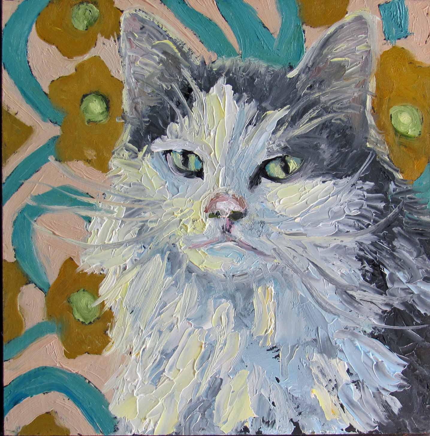 Daily Painters Of Colorado: Susan Spohn - A Cat Named Willow