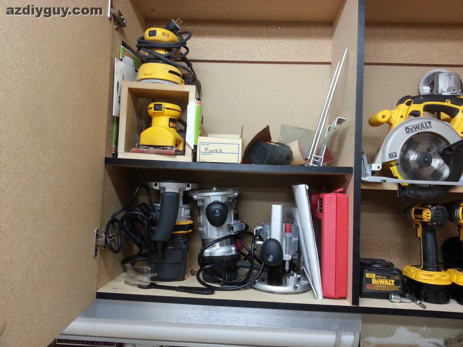 Homemade Power Tool Storage homemade-power-tool-storage