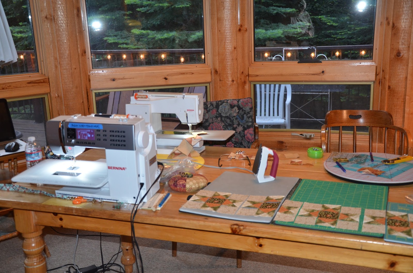 Sew'n Wild Oaks Quilting Blog: Sweat Shop Central