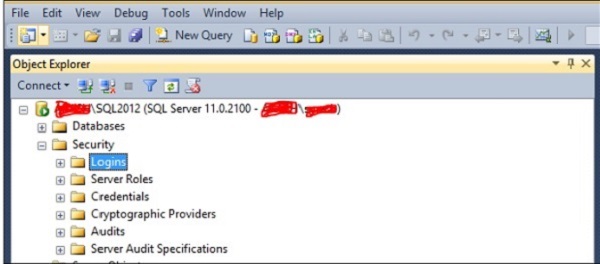 MS SQL Server Login Database | Microsoft Online Guide