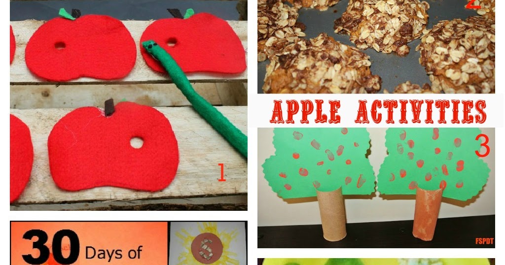 7 Apple Activities for Fall: Kid's Co-op ~ Reading Confetti